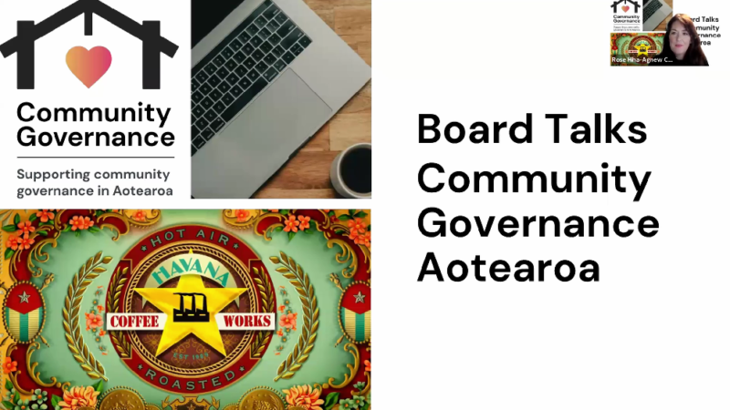 Board Talks: The Chair and Management Dynamics - Community Governance ...